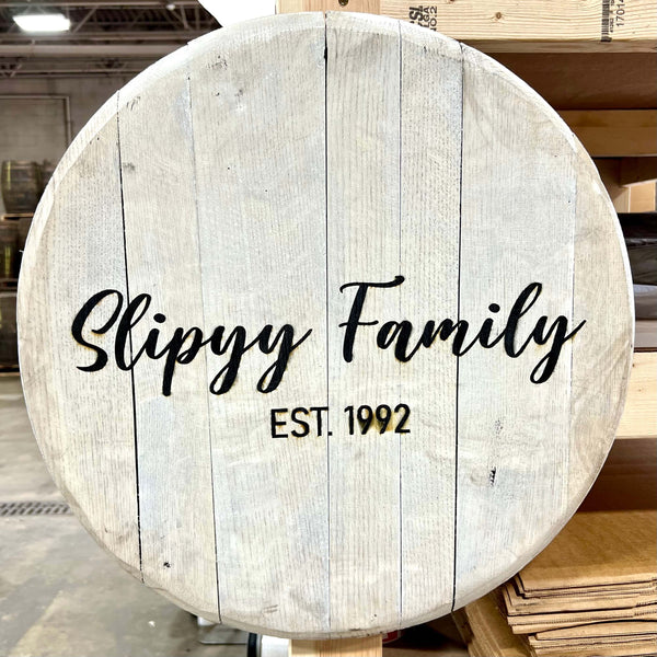 Personalized & Engraved Barrel Heads – Mystic Barrels