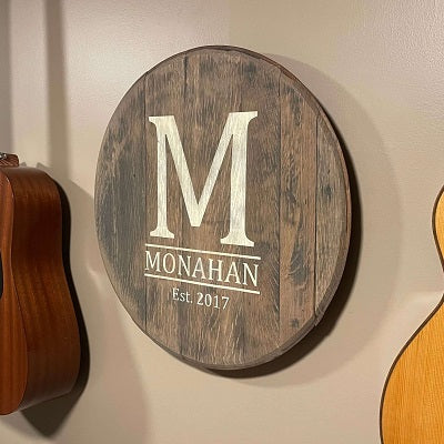 Personalized & Engraved Barrel Heads – Mystic Barrels