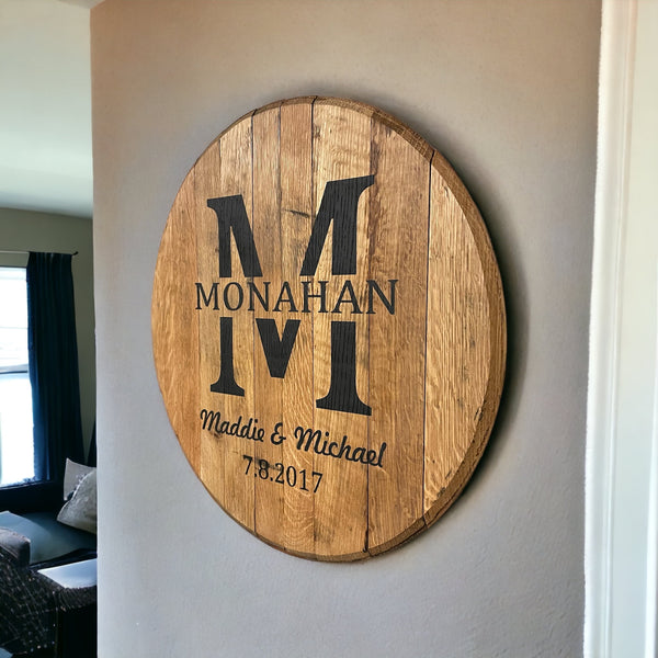 Personalized & Engraved Barrel Heads – Mystic Barrels
