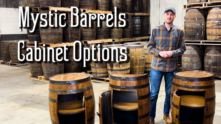 Deluxe Half-Barrel Cabinet – Mystic Barrels
