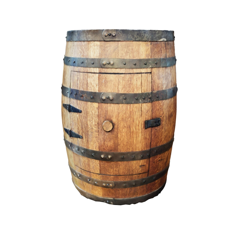 Deluxe Half-Barrel Cabinet – Mystic Barrels