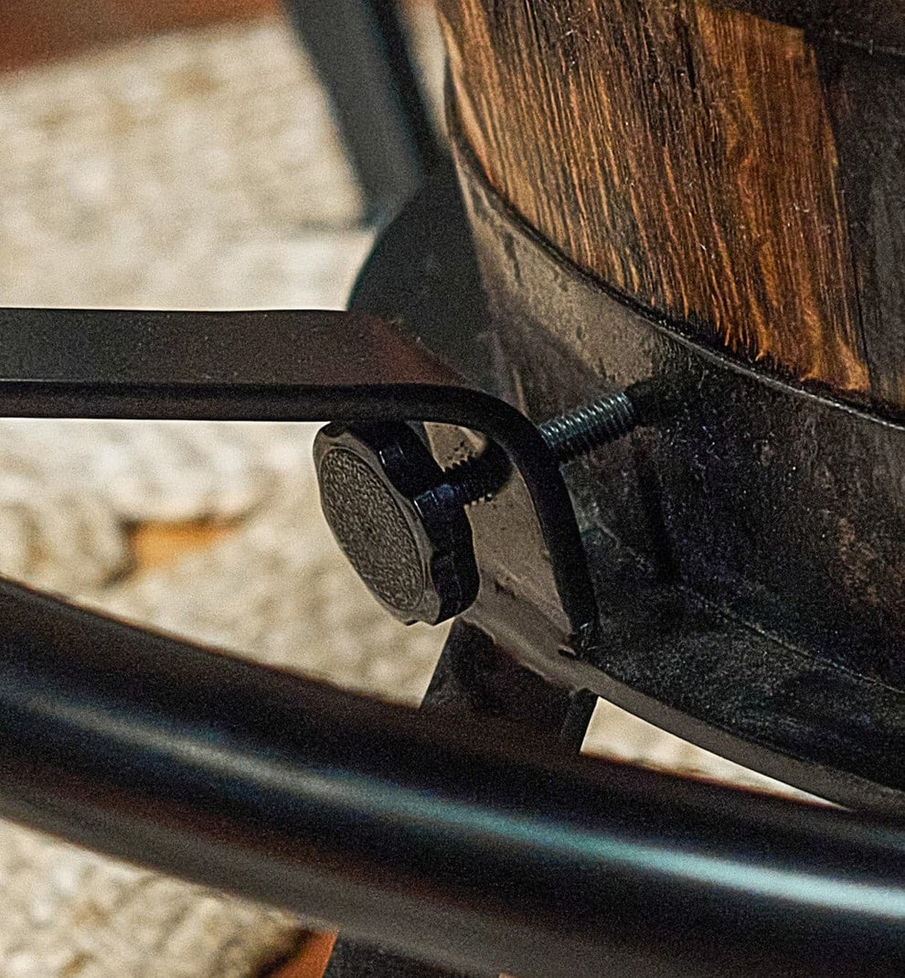 Whiskey Barrel Footrails – Mystic Barrels