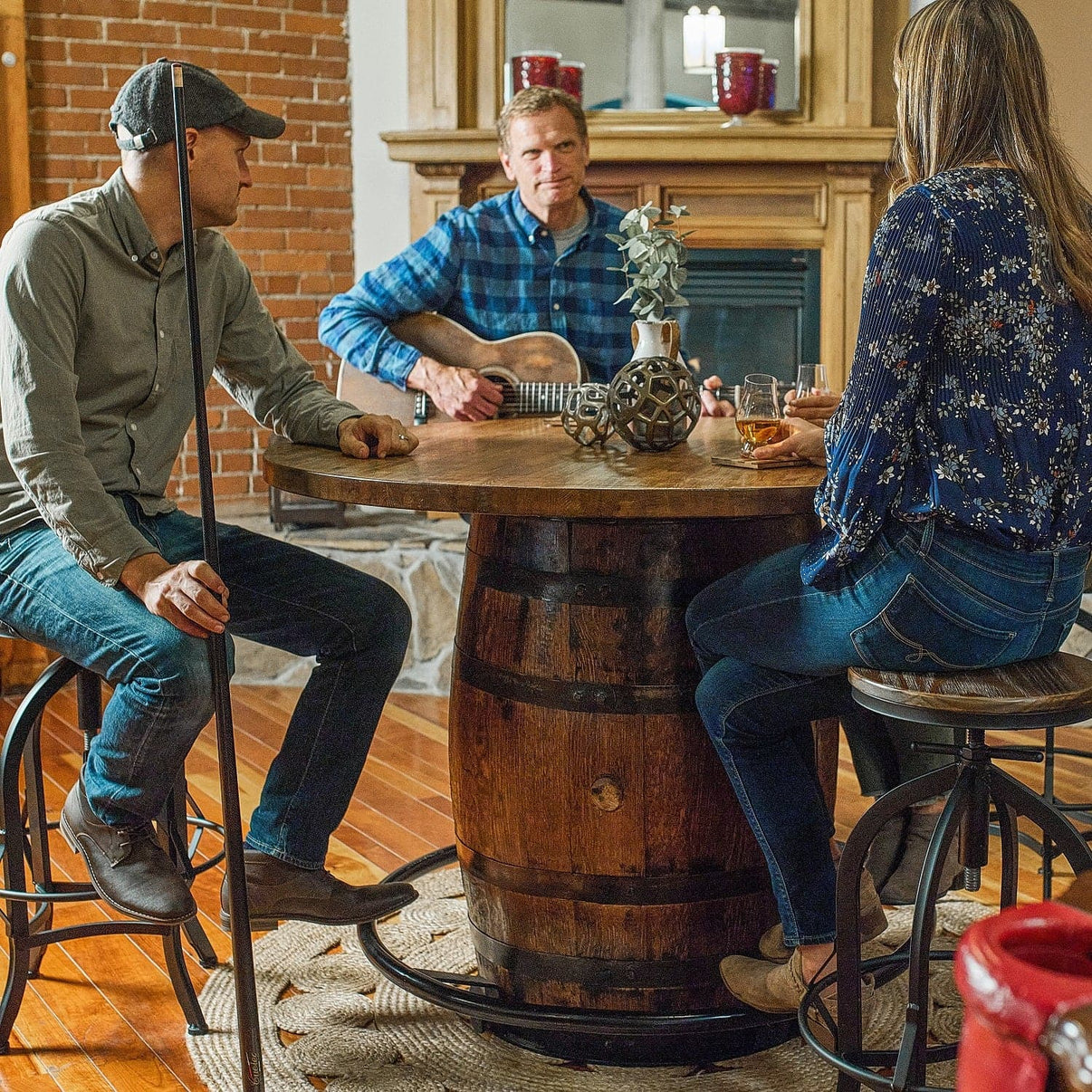 Whiskey Barrel Footrails – Mystic Barrels